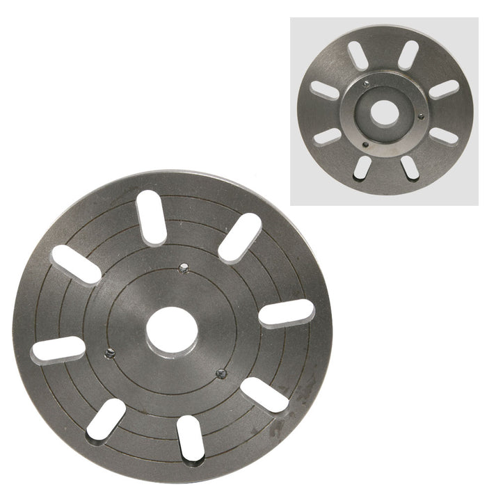 Faceplate, Mini Lathe, 80 mm Flange – LittleMachineShop.com