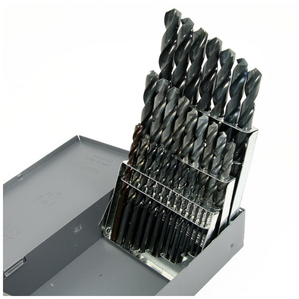 Drill Set, 29 Piece Jobber Length HSS, US Made – LittleMachineShop.com