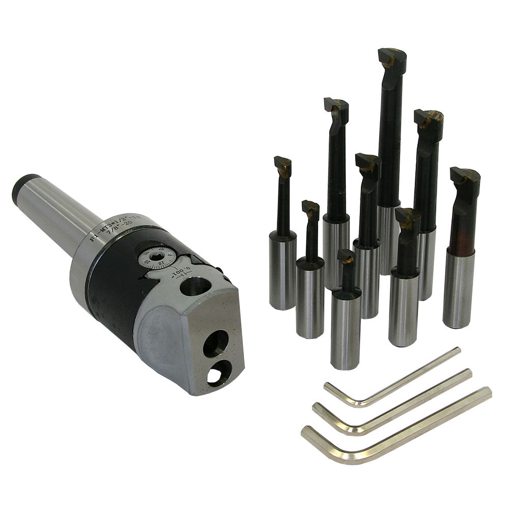Boring Head Set, 3MT – LittleMachineShop.com