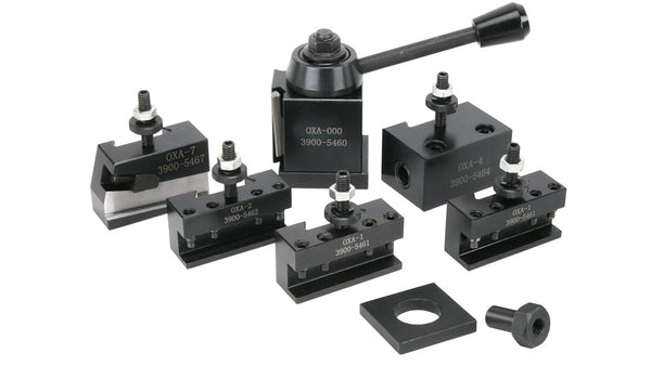 Quick Change Tool Post Set, 0XA for 8x12, 8x14 Lathe ...