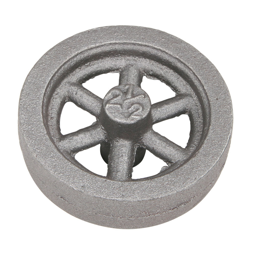 Flywheel, 2-1/2" Diameter, 6 Straight Spokes – LittleMachineShop.com