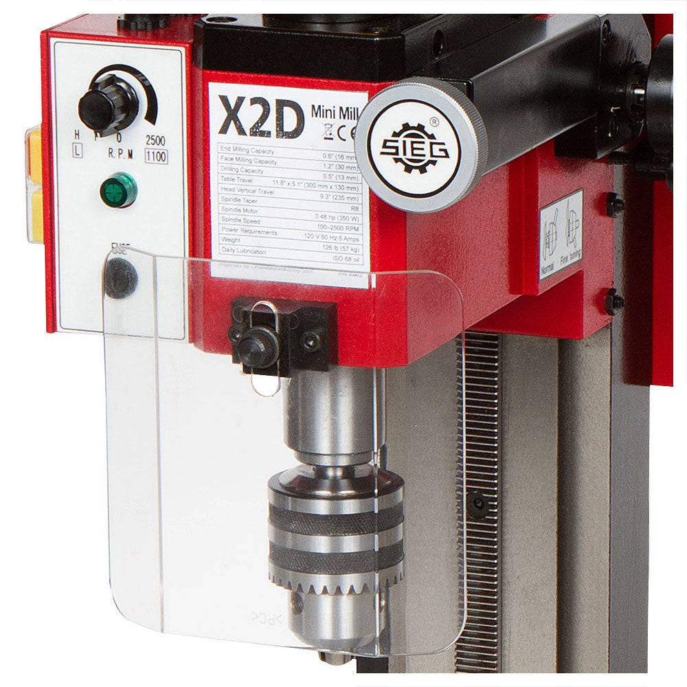 SIEG X2D Mini Mill – LittleMachineShop.com
