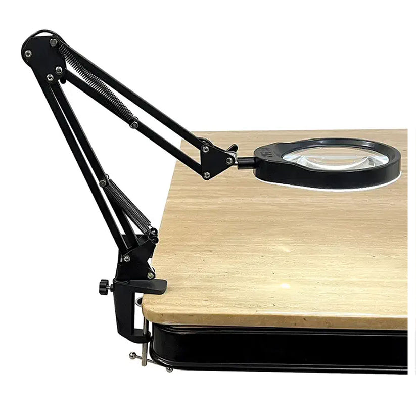 Magnifier, 8x, Desktop, LED Light – LittleMachineShop.com