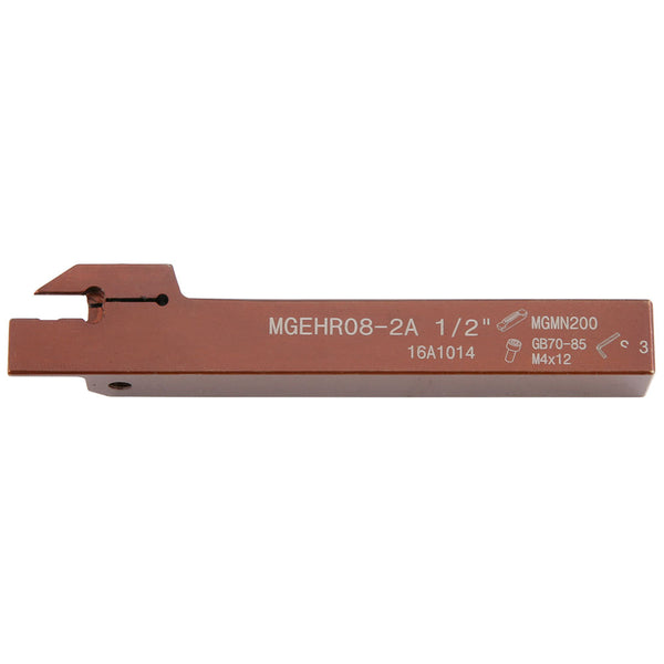 Grooving Tool Holder, 1/2" Shank, External MGEHR08-2 ...