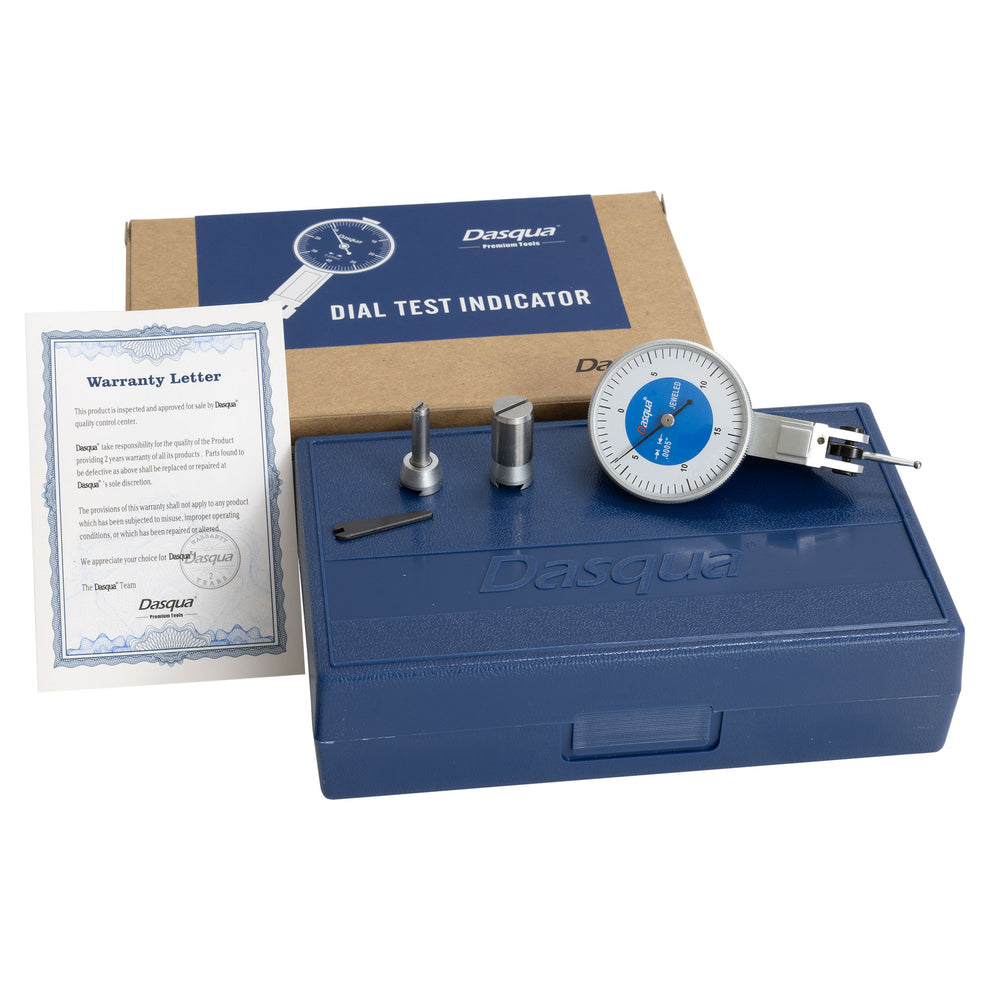 Dial Test Indicator, 0-15-0 x 0.0005", Dasqua – LittleMachineShop.com