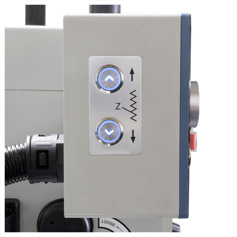 HiTorque 6770 Deluxe Large Bench Mill – LittleMachineShop.com
