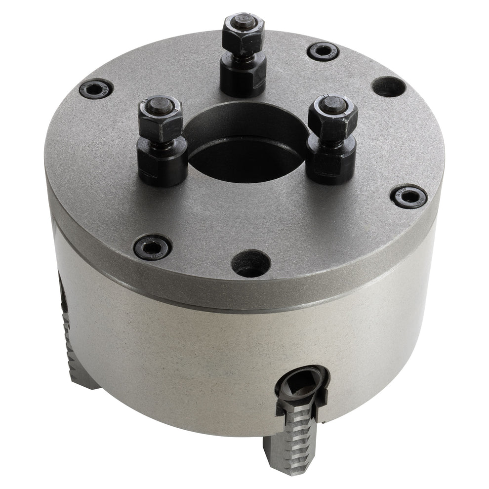 Lathe Chuck - 6", 4-Jaw with adaptor for HiTorque 7600 and 7650 Lathes ...