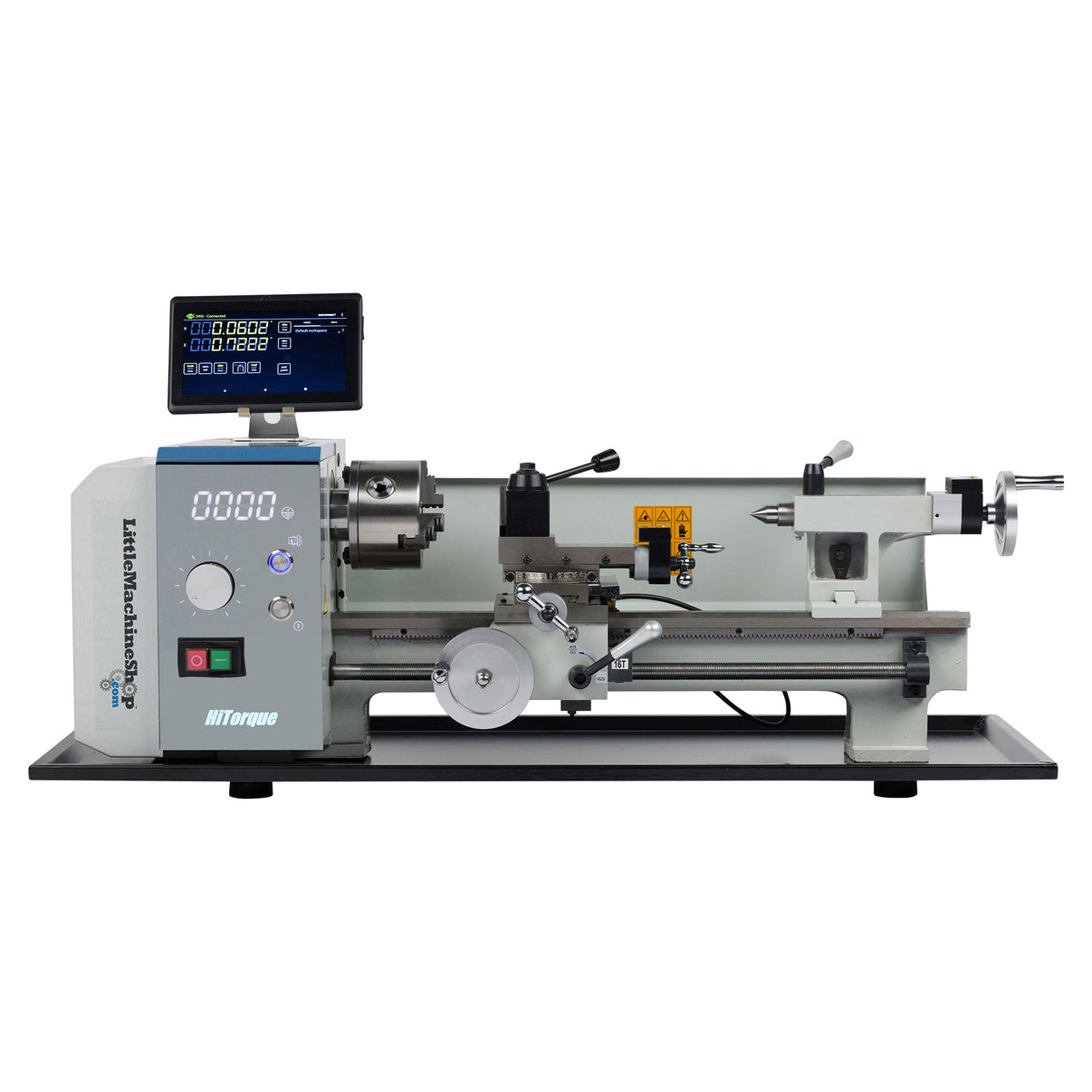 HiTorque 7450 Deluxe Mini Lathe - 7x16, LED Display – LittleMachineShop.com